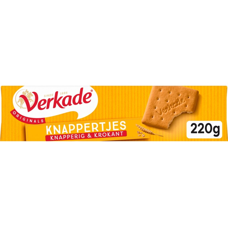 Verkade Knappertjes - Dutch Cookies – Traditional Dutch Food
